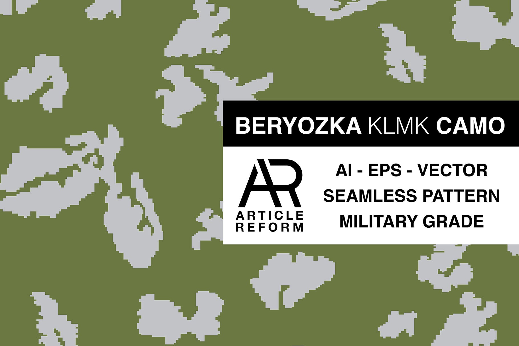 Beryozka KLMK Seamless Vector Pattern – Article Reform